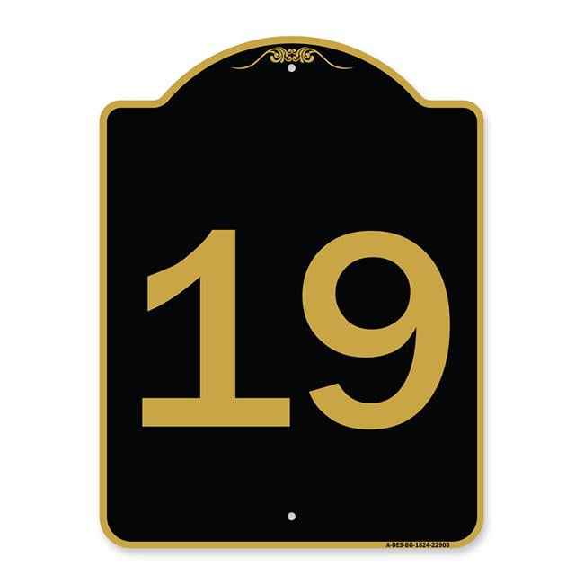 SignMission A-DES-BG-1824-22903 18 x 24 in. Designer Series Sign - Sign ...