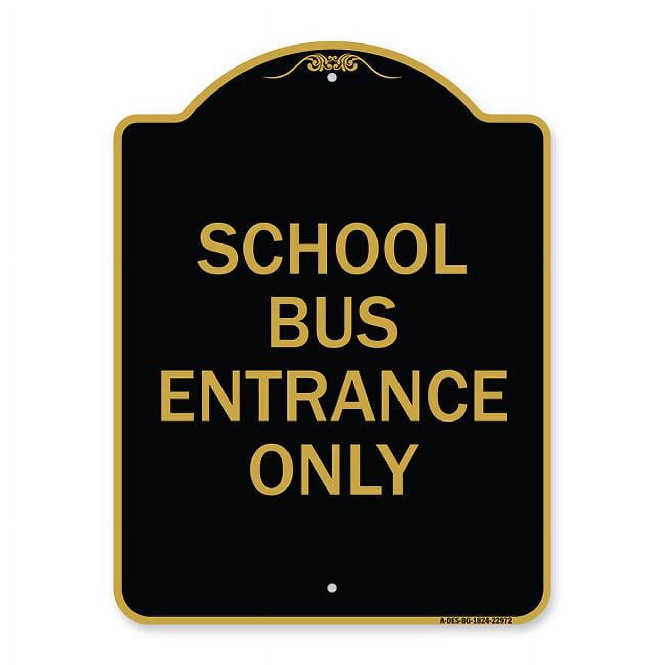 SignMission A-DES-BG-1824-22972 18 x 24 in. Designer Series Sign ...