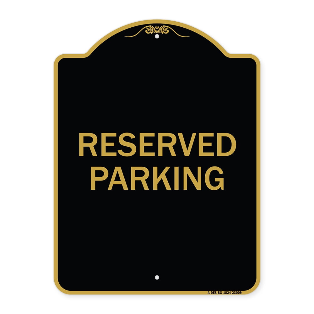 SignMission A-DES-BG-1824-23009 18 x 24 in. Designer Series Sign ...
