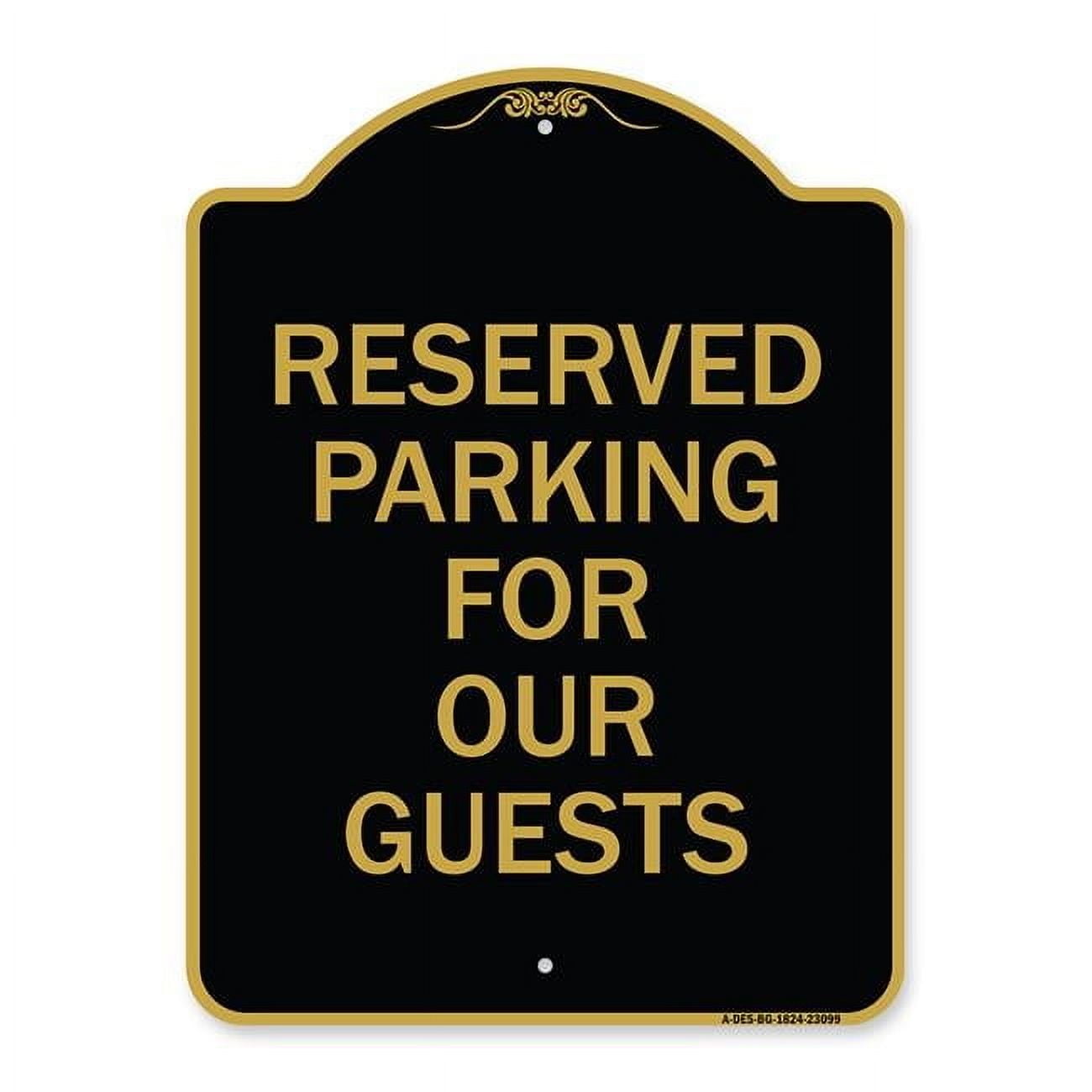 SignMission A-DES-BG-1824-23099 18 x 24 in. Designer Series Sign ...