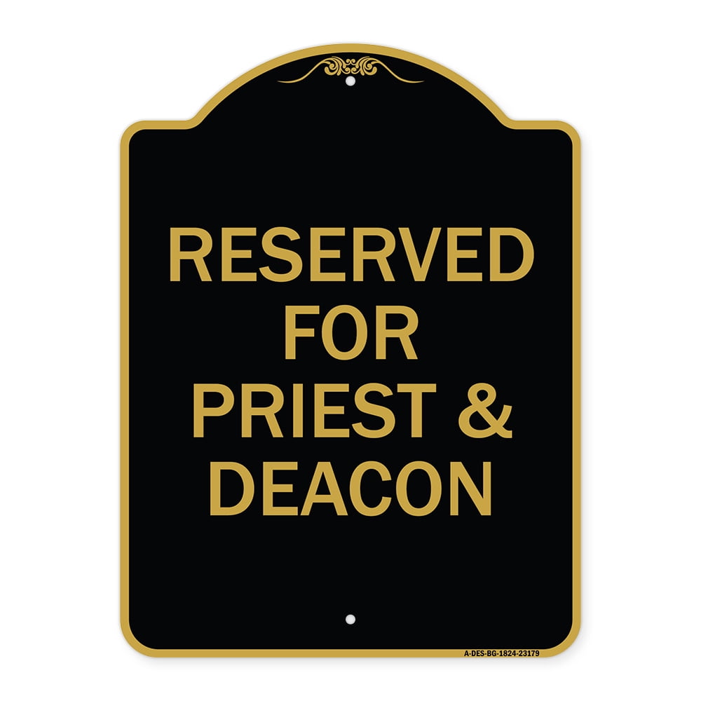 SignMission A-DES-BG-1824-23179 18 x 24 in. Designer Series Sign ...