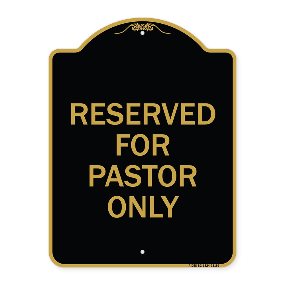 SignMission A-DES-BG-1824-23192 18 x 24 in. Designer Series Sign ...