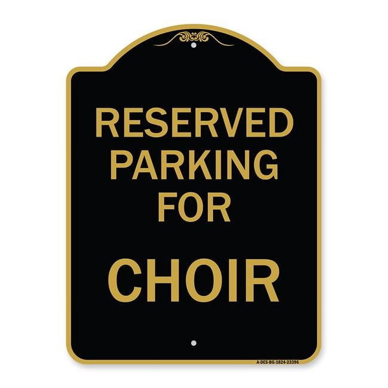 SignMission A-DES-BG-1824-23396 18 x 24 in. Designer Series Sign ...