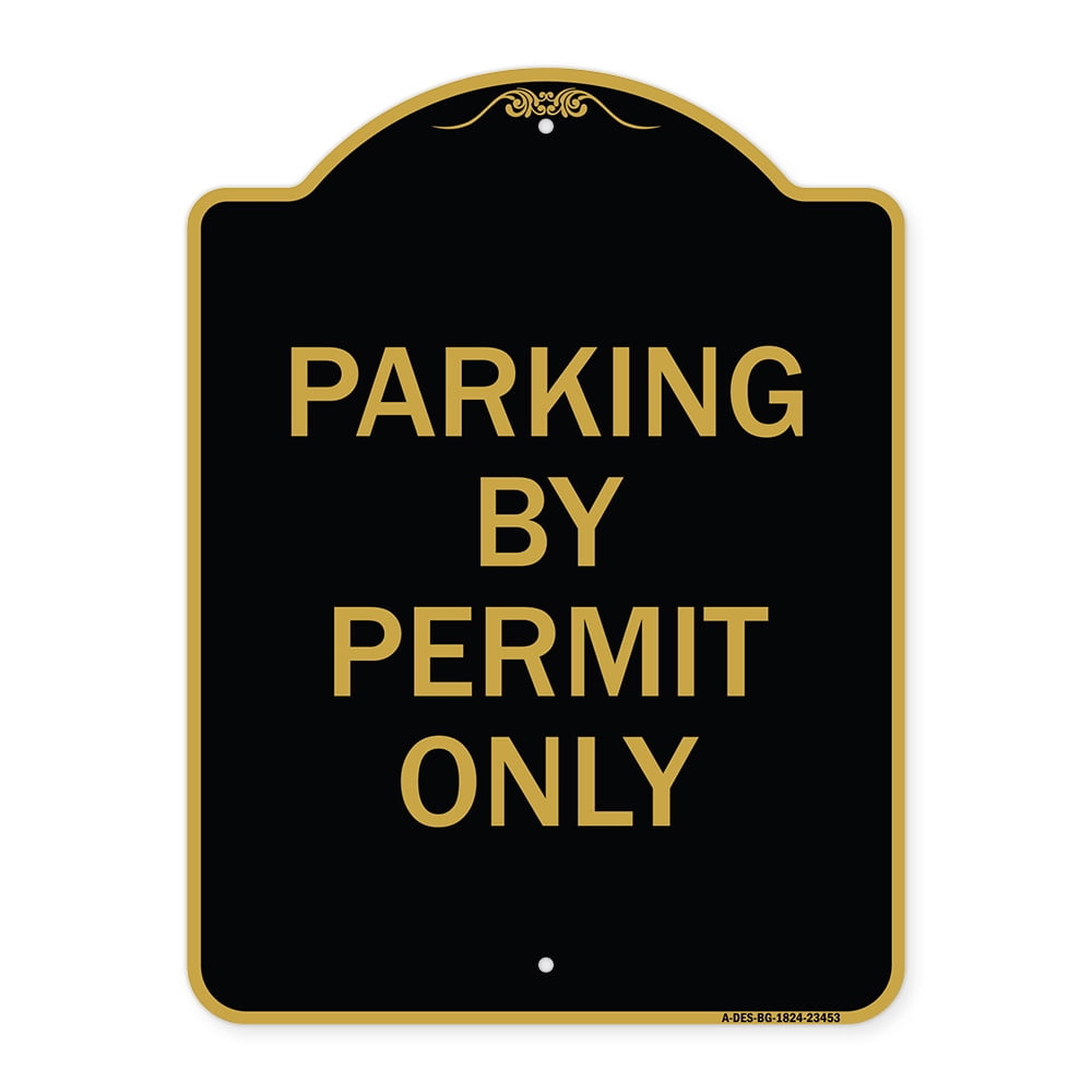 SignMission A-DES-BG-1824-23453 18 x 24 in. Designer Series Sign ...