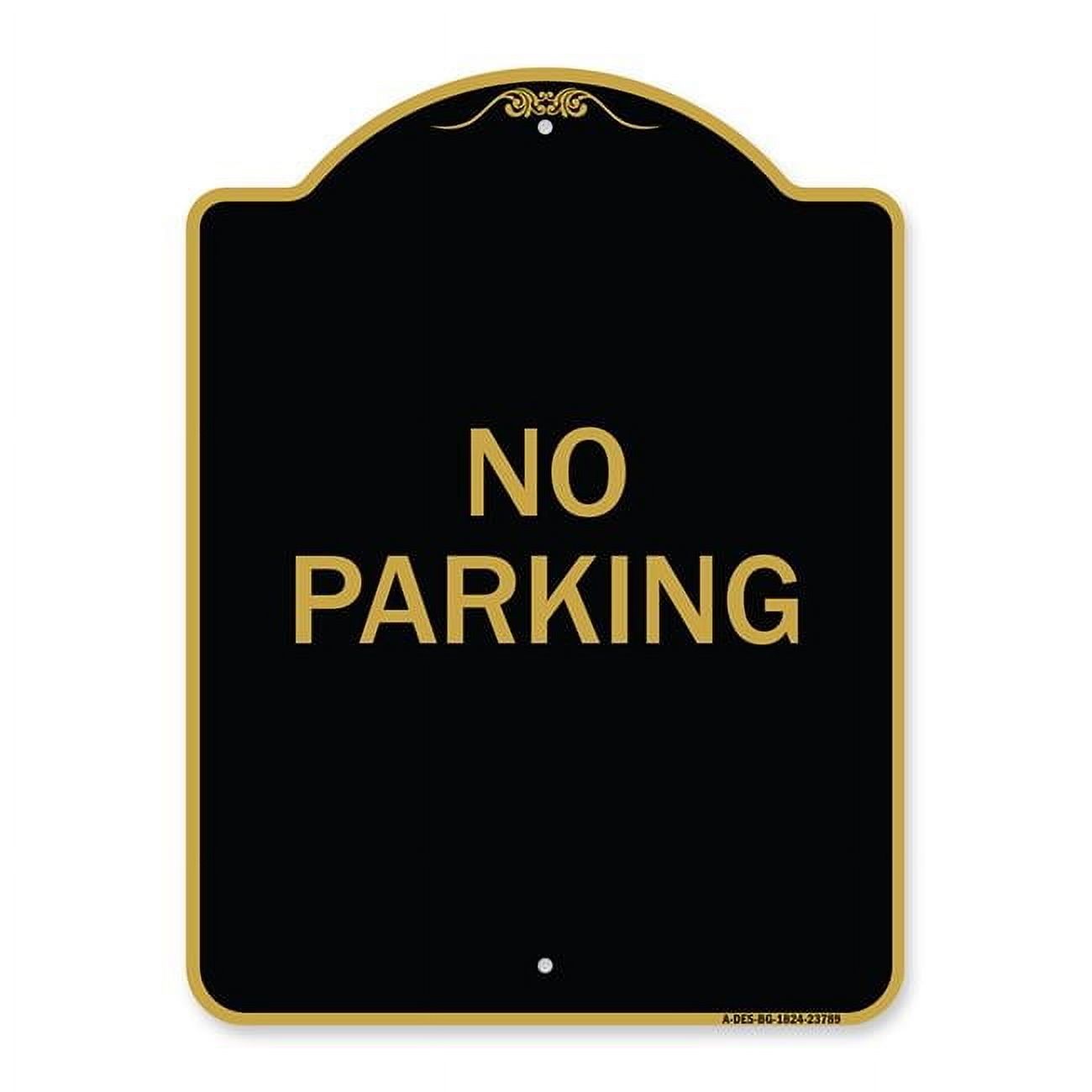 SignMission A-DES-BG-1824-23789 18 x 24 in. Designer Series Sign - No ...