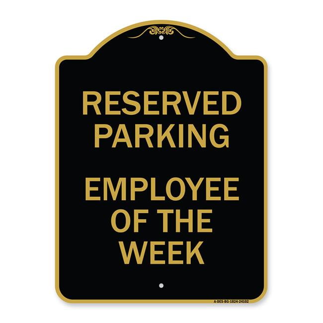 SignMission A-DES-BG-1824-24102 18 x 24 in. Designer Series Sign ...