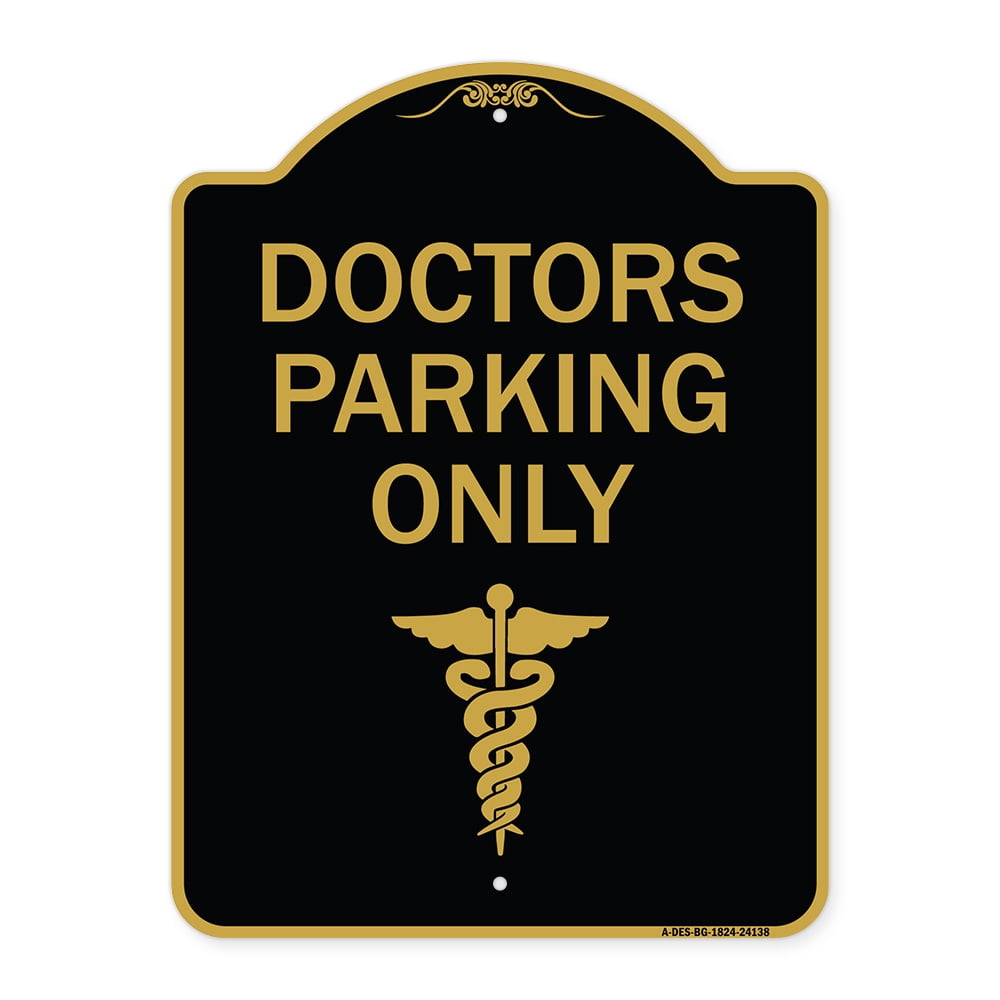 SignMission A-DES-BG-1824-24138 18 x 24 in. Designer Series Sign ...