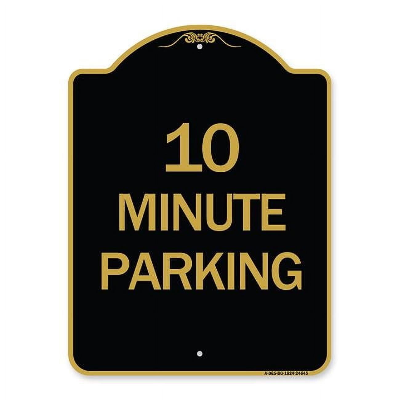 SignMission A-DES-BG-1824-24645 18 x 24 in. Designer Series Sign - 10 ...