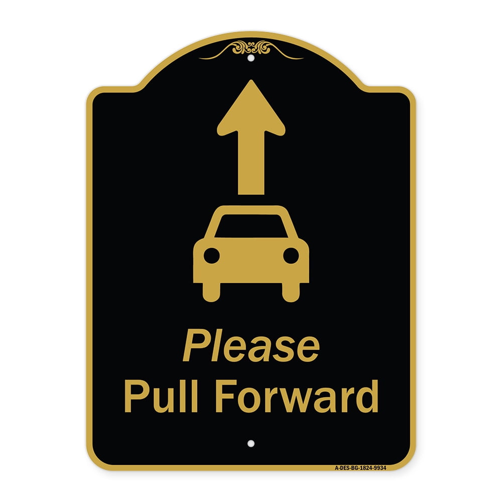 SignMission A-DES-BG-1824-9934 18 x 24 in. Designer Series Sign ...