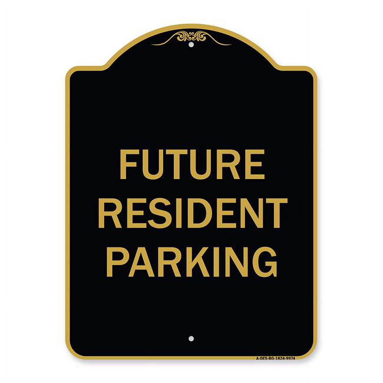 SignMission A-DES-BG-1824-9974 18 x 24 in. Designer Series Sign ...