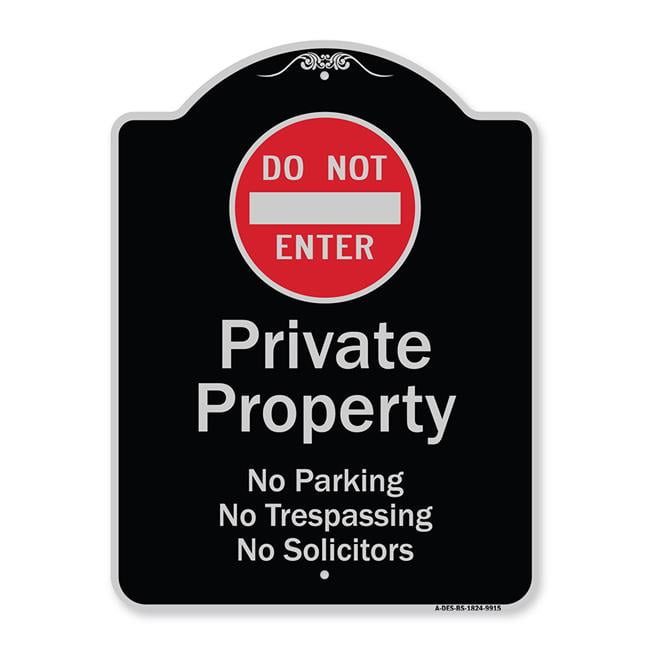 Do Not Enter Symbol Black