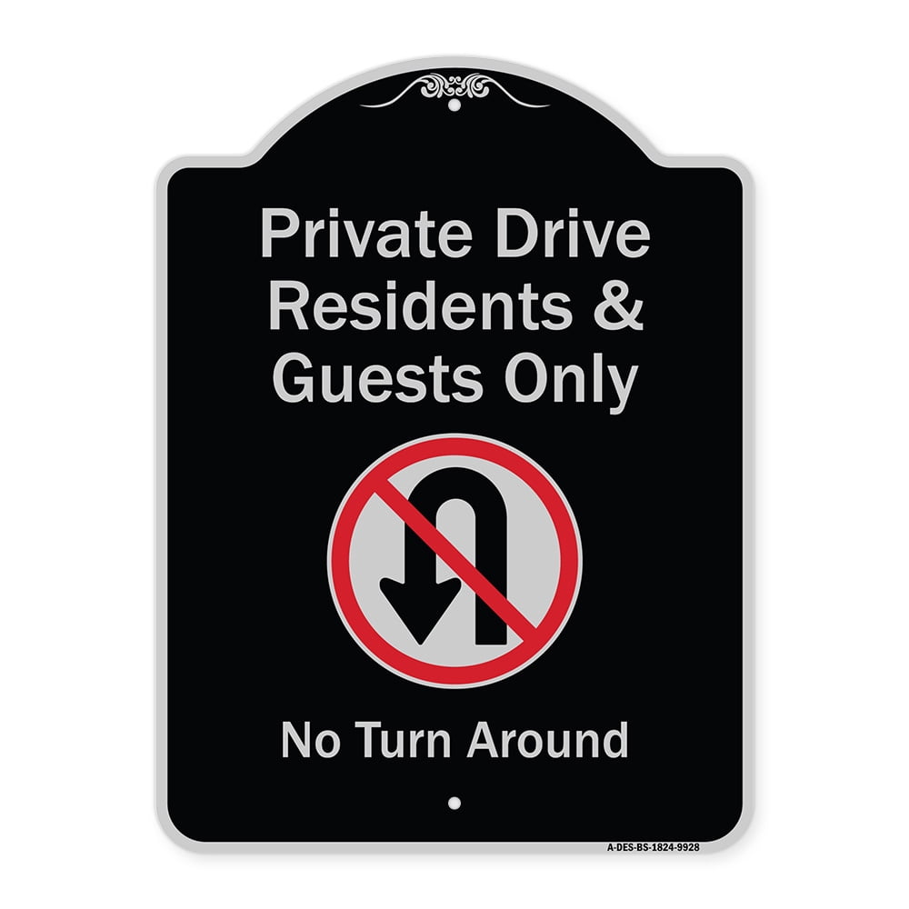 SignMission A-DES-BS-1824-9928 18 x 24 in. Designer Series Sign ...
