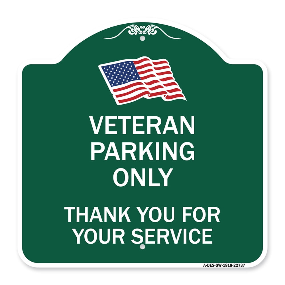 SignMission A-DES-GW-1818-22737 18 x 18 in. Designer Series Sign ...