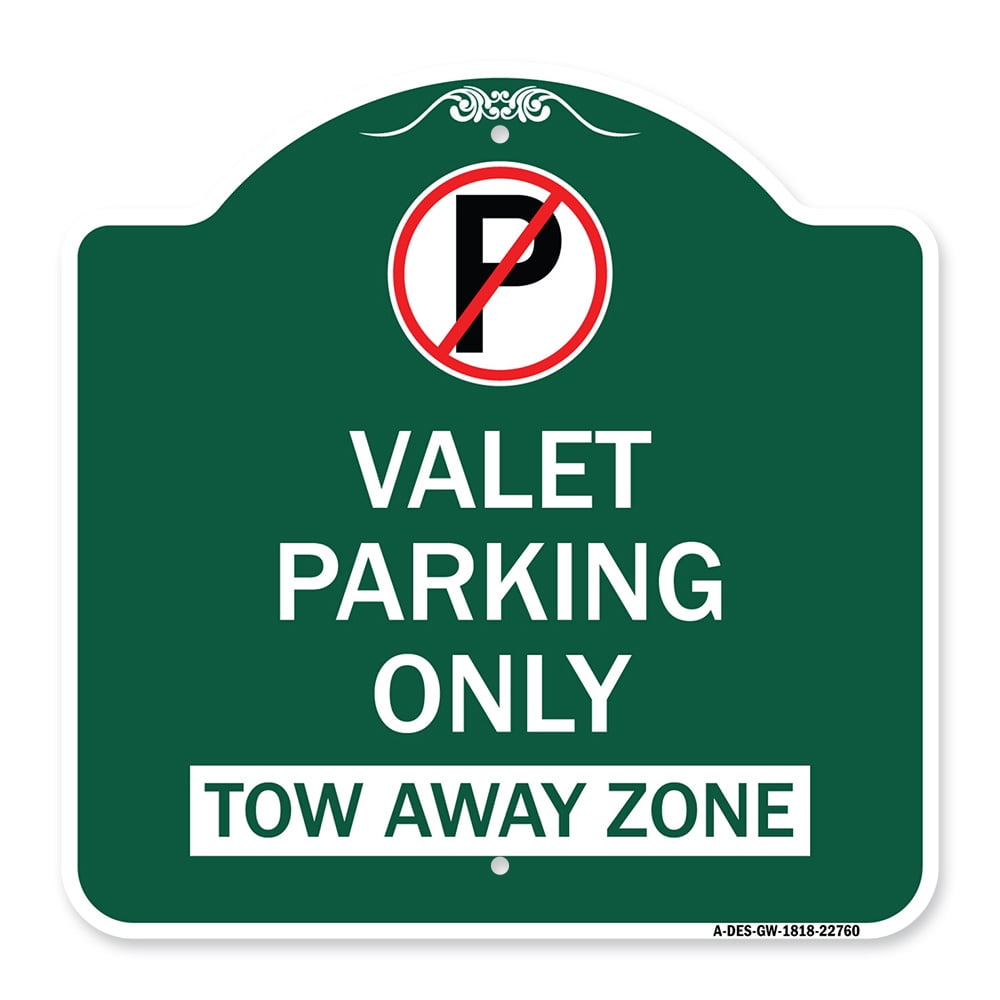 SignMission A-DES-GW-1818-22760 18 x 18 in. Designer Series Sign ...