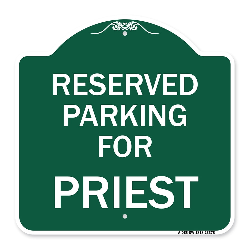 SignMission A-DES-GW-1818-23378 18 x 18 in. Designer Series Sign ...