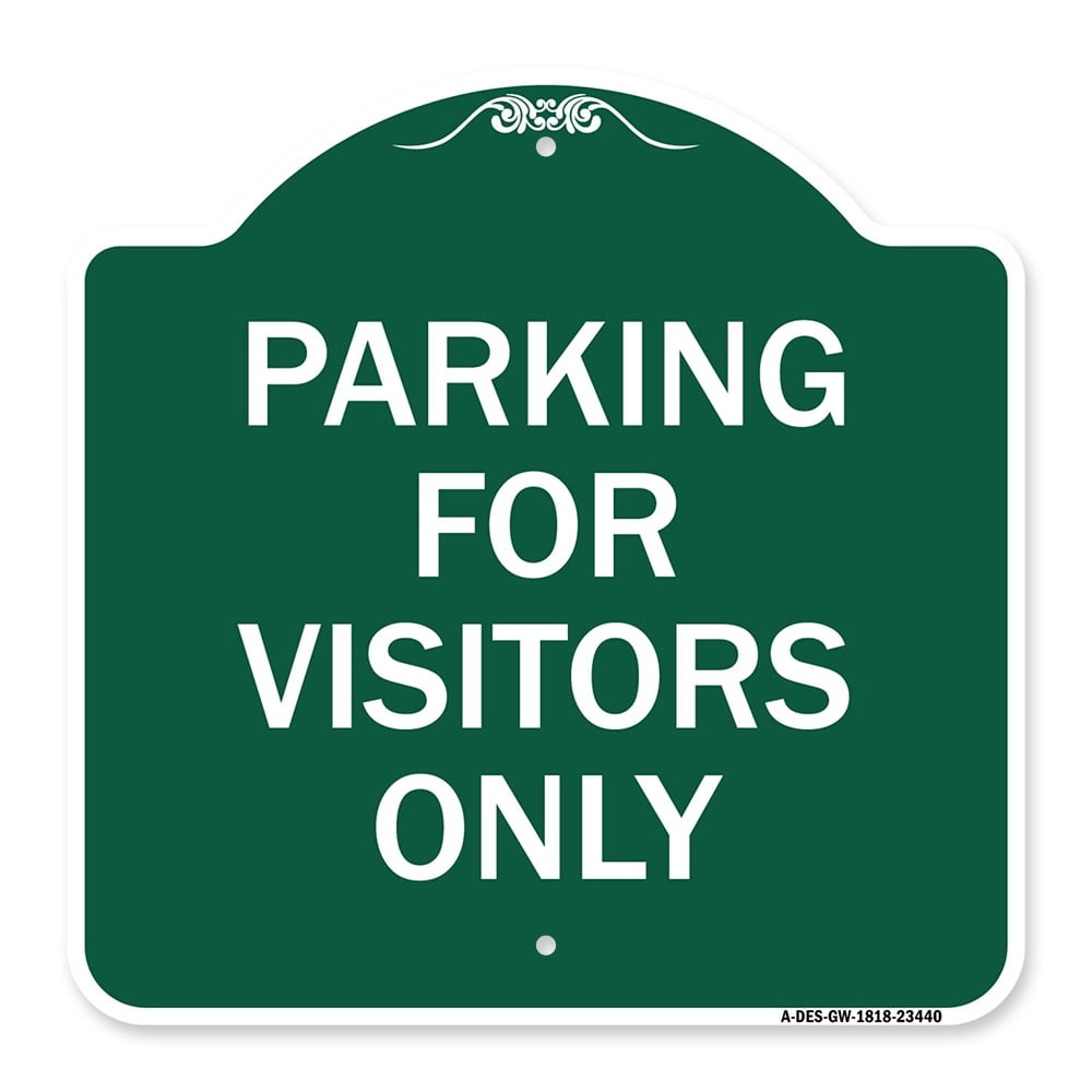SignMission A-DES-GW-1818-23440 18 x 18 in. Designer Series Sign ...
