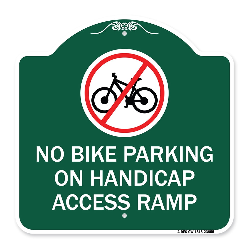 SignMission A-DES-GW-1818-23855 18 x 18 in. Designer Series Sign - No ...