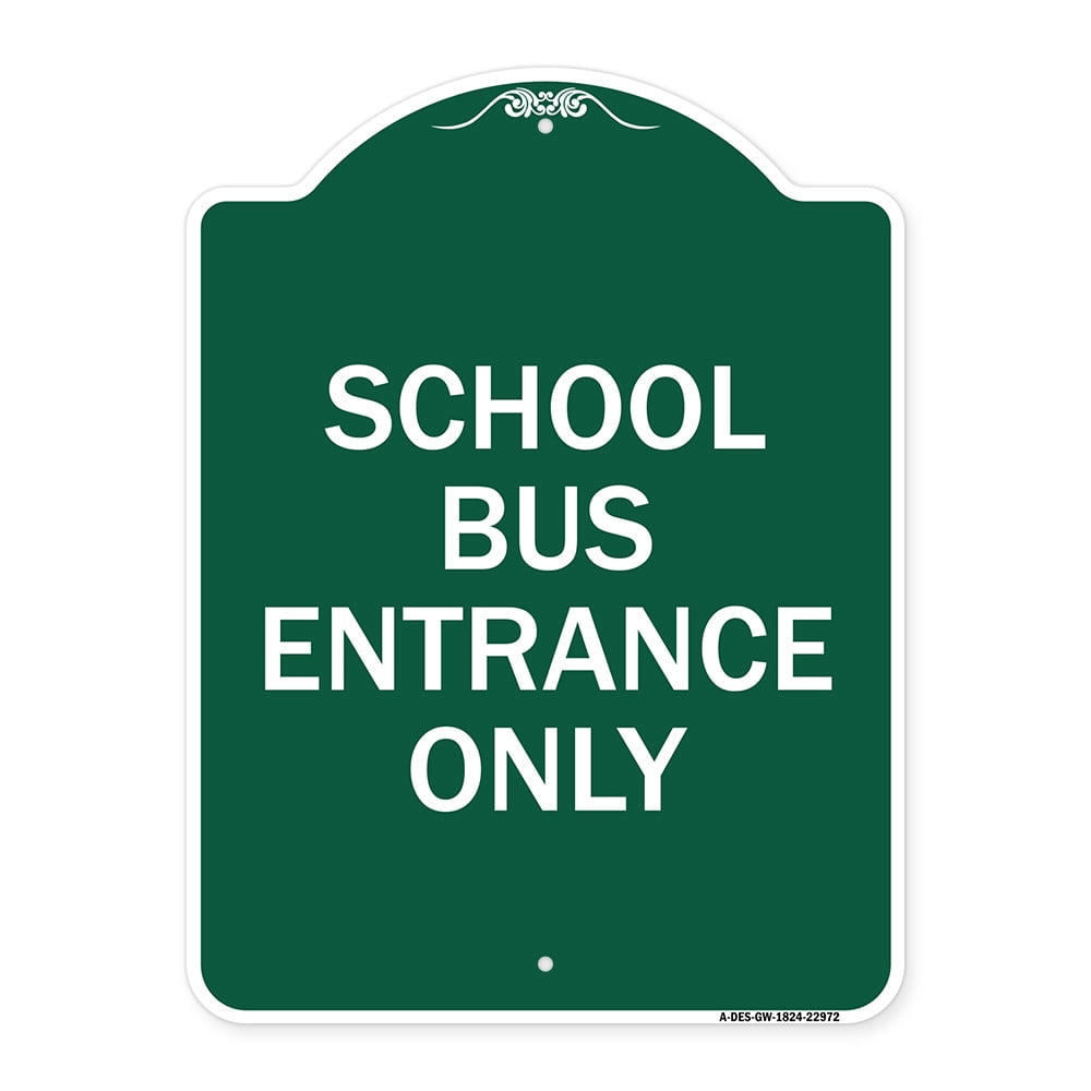 SignMission A-DES-GW-1824-22972 18 x 24 in. Designer Series Sign ...