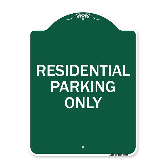 SignMission 18 x 24 in. Designer Series Sign - Reserved Parking Sign ... SignMission 18 x 24 in. Designer Series Sign - Reserved Parking Sign ...