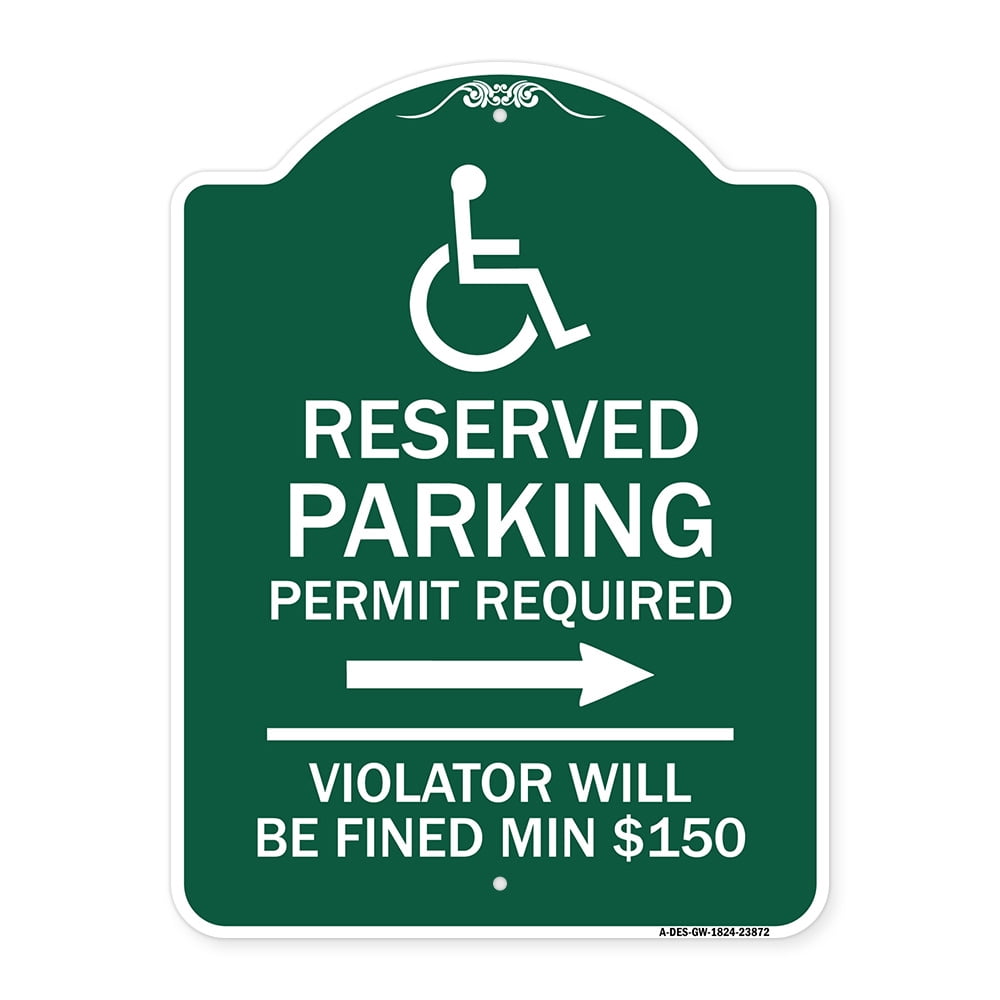 SignMission Designer Sign - Modern Isa Symbol) Connecticut Reserved ...