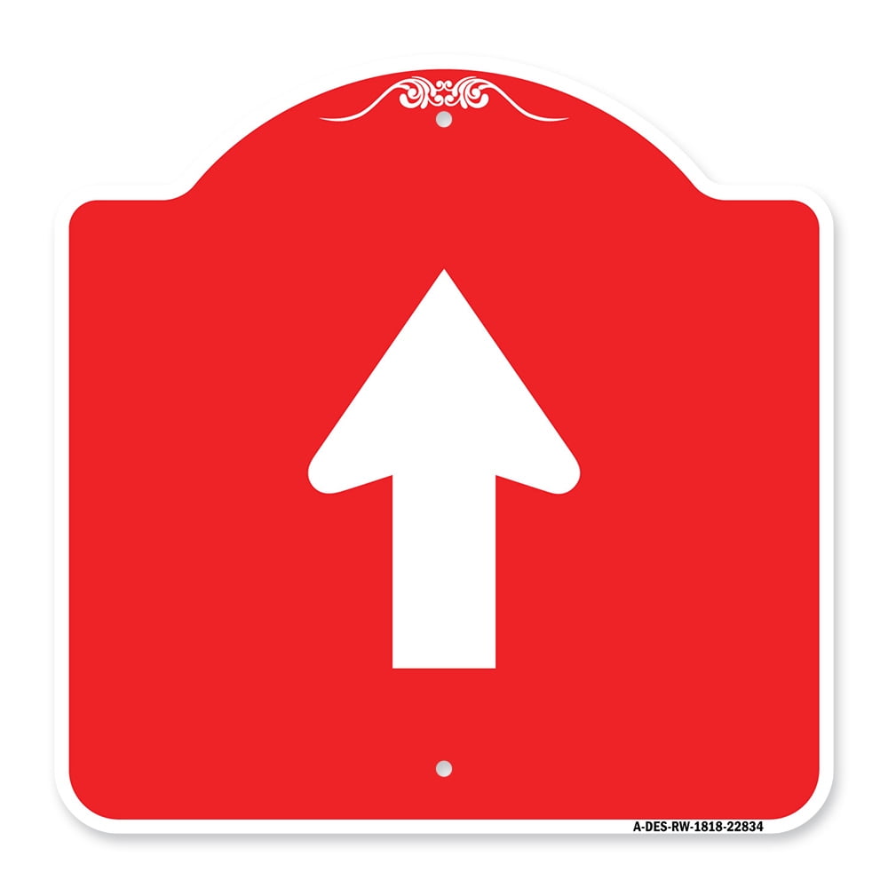 SignMission A-DES-RW-1818-22834 18 x 18 in. Designer Series Sign ...