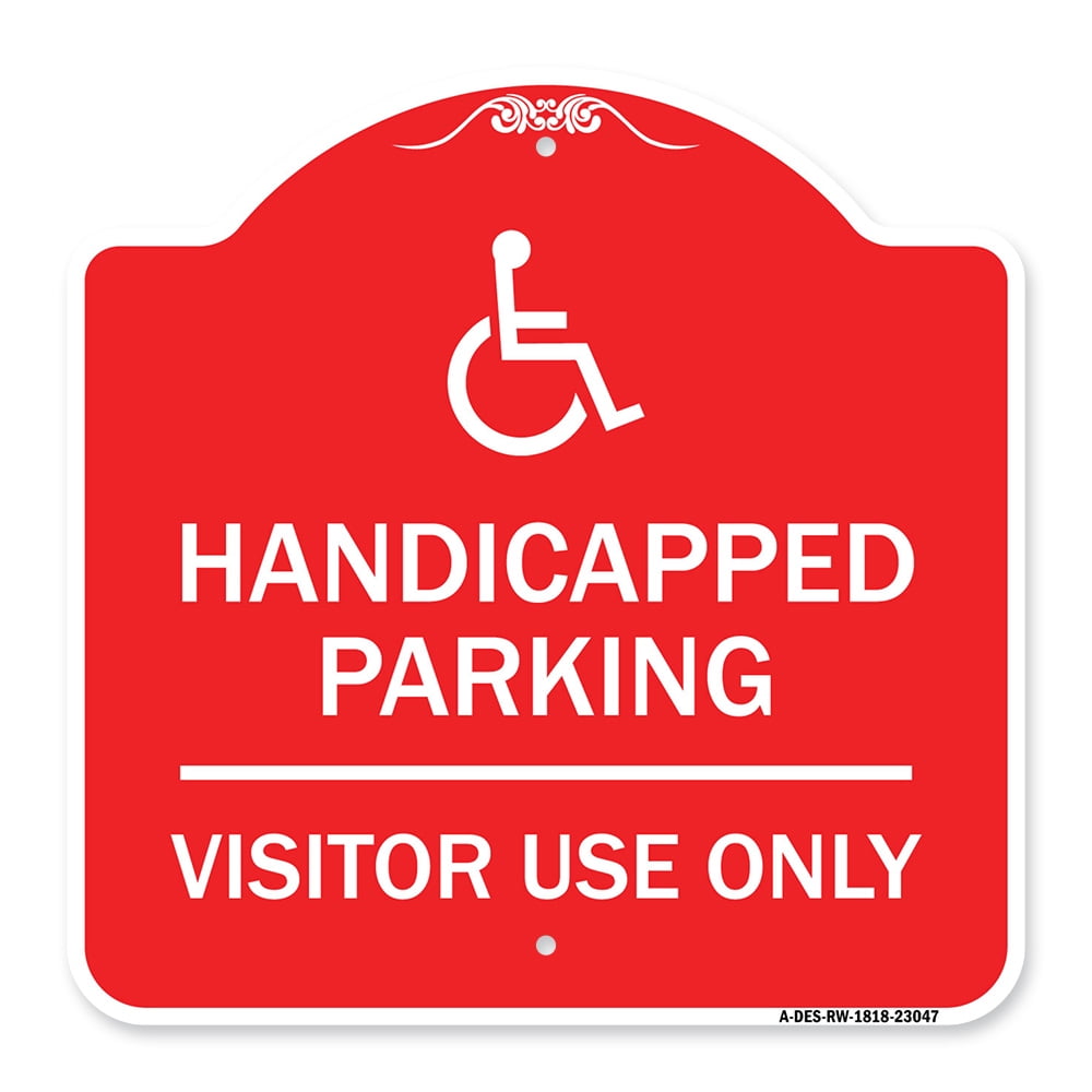 SignMission A-DES-RW-1818-23047 18 x 18 in. Designer Series Sign ...