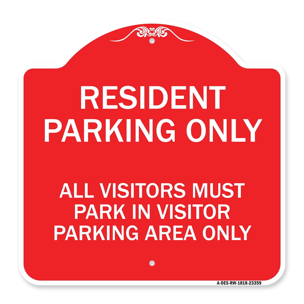 SignMission A-DES-RW-1818-23359 18 x 18 in. Designer Series Sign ...