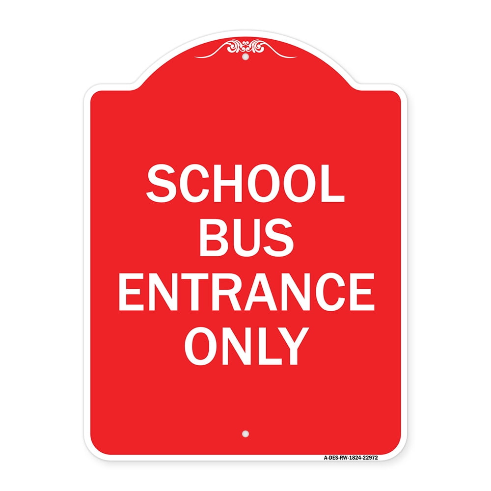 SignMission A-DES-RW-1824-22972 18 x 24 in. Designer Series Sign ...