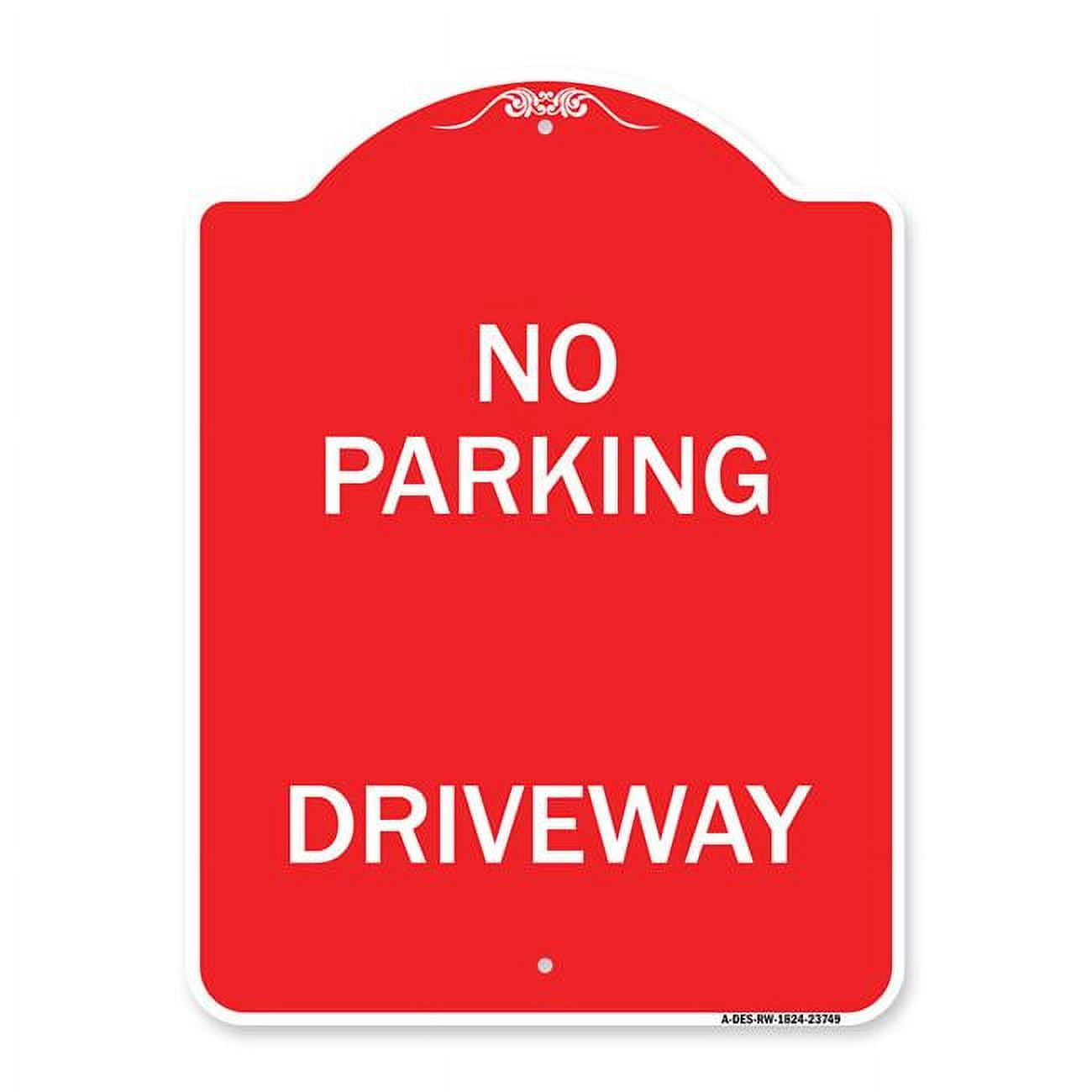 SignMission A-DES-RW-1824-23749 18 x 24 in. Designer Series Sign - No ...