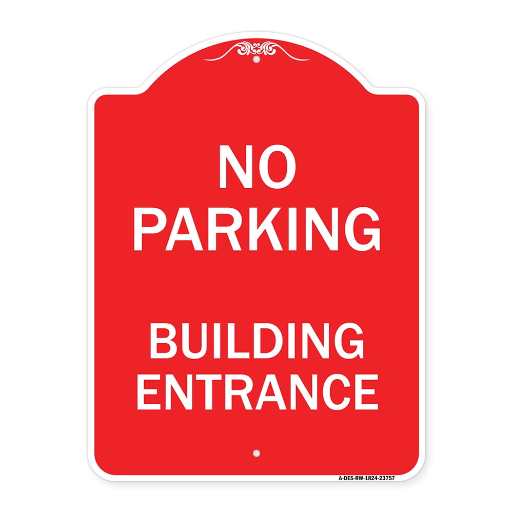 SignMission A-DES-RW-1824-23757 18 x 24 in. Designer Series Sign - No ...
