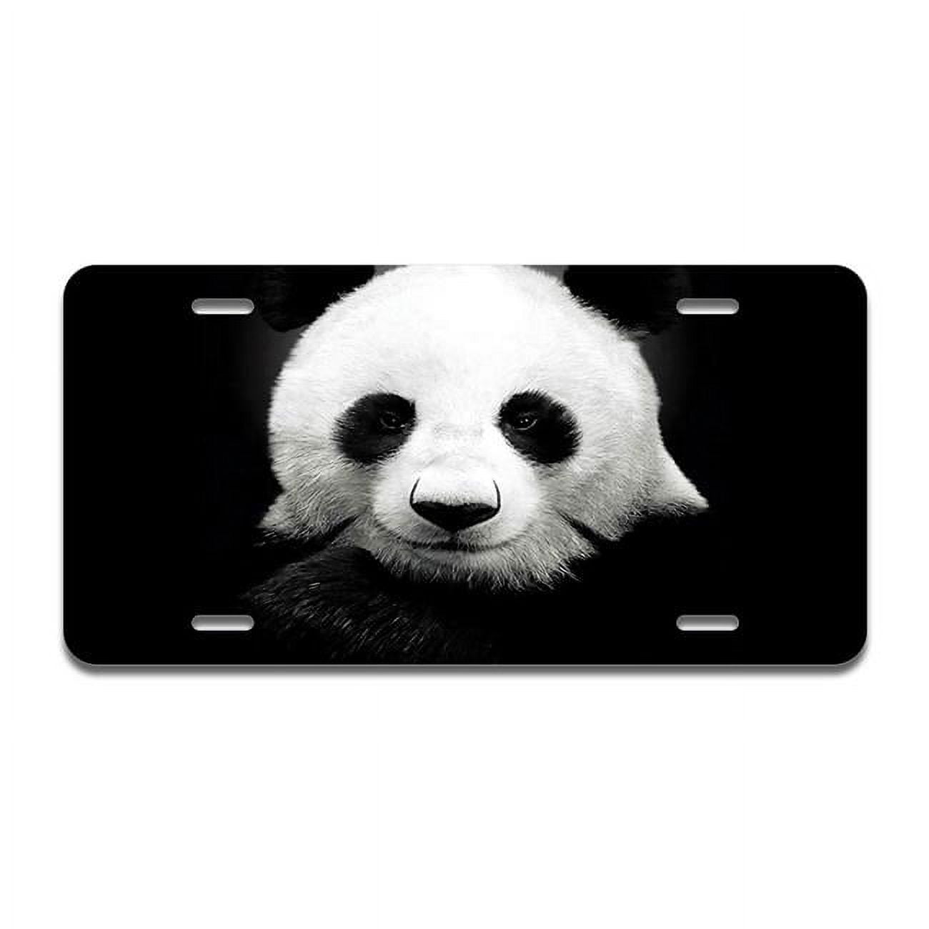 SignMission A-LP-03-410 Panda Aluminum License Plate - Walmart.com