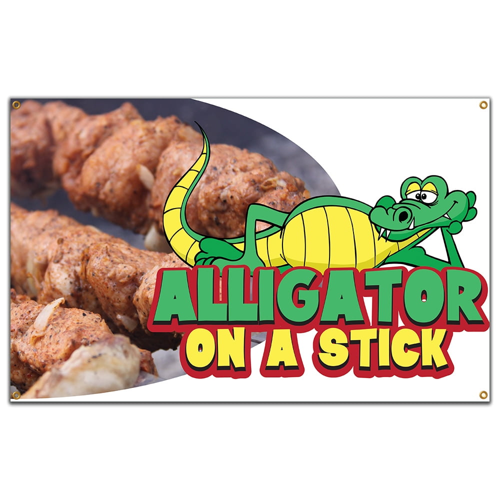 SignMission B-60 Alligator On A Stick19 60 in. Alligator on A Stick ...