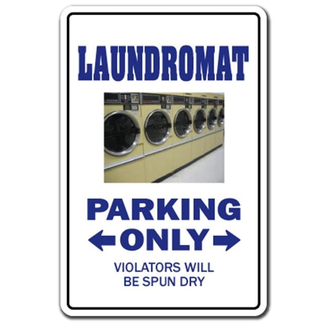 SignMission B-Laundromat Laundromat Banner Sign - Wash Fold Coin ...