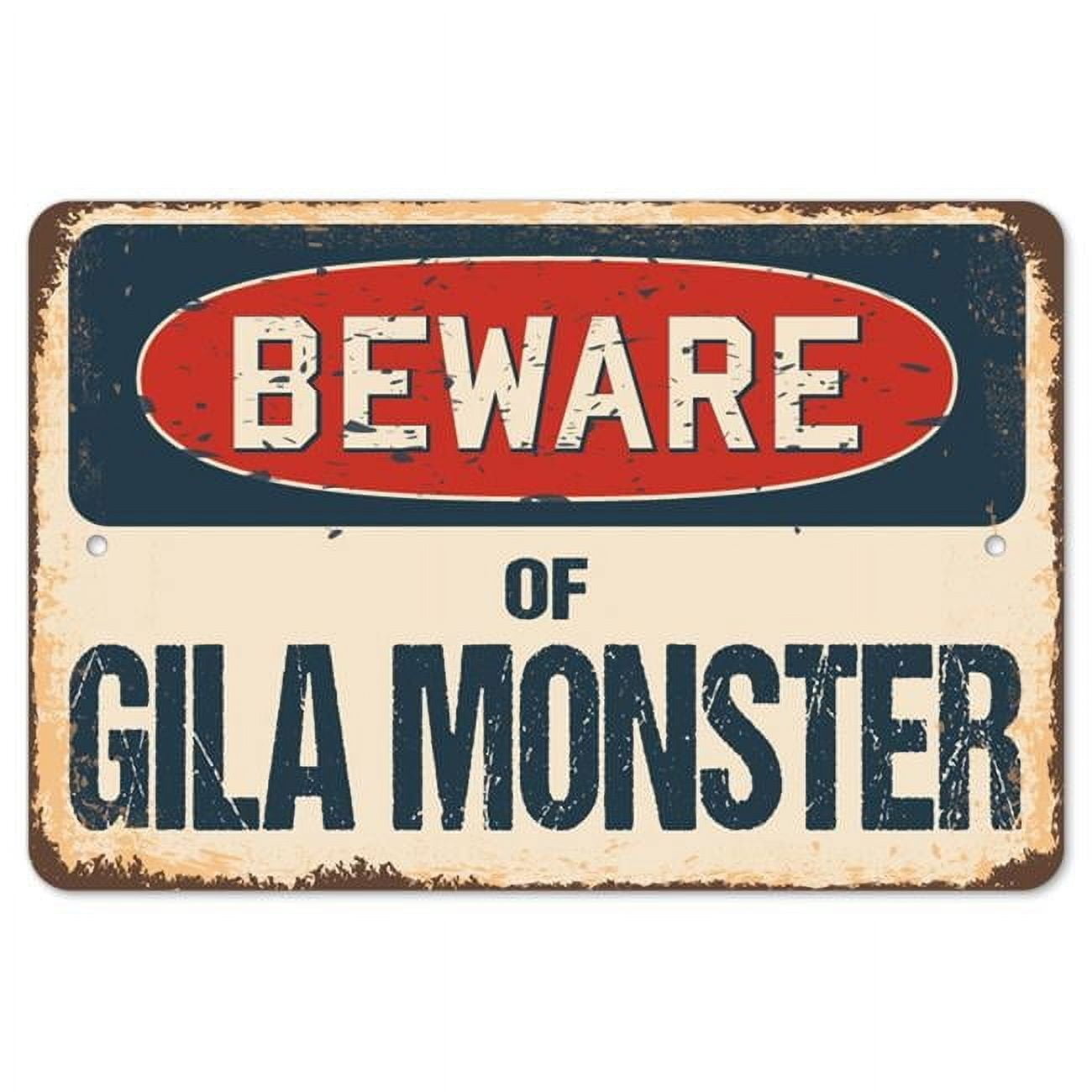 SignMission Beware of Gila Monster Rustic Sign - Walmart.com