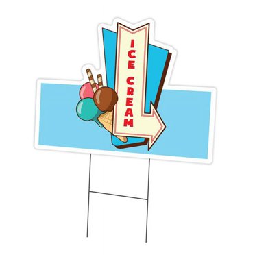 Big Top Directional Sign - 1 Piece - Walmart.com