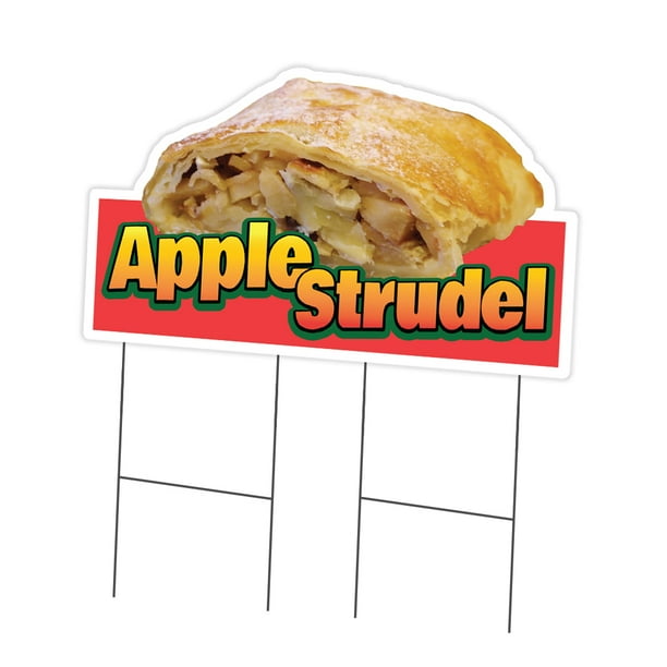 SignMission C-DC-2436-Apple Strudel19 24 x 36 in. Yard Sign & Stake ...