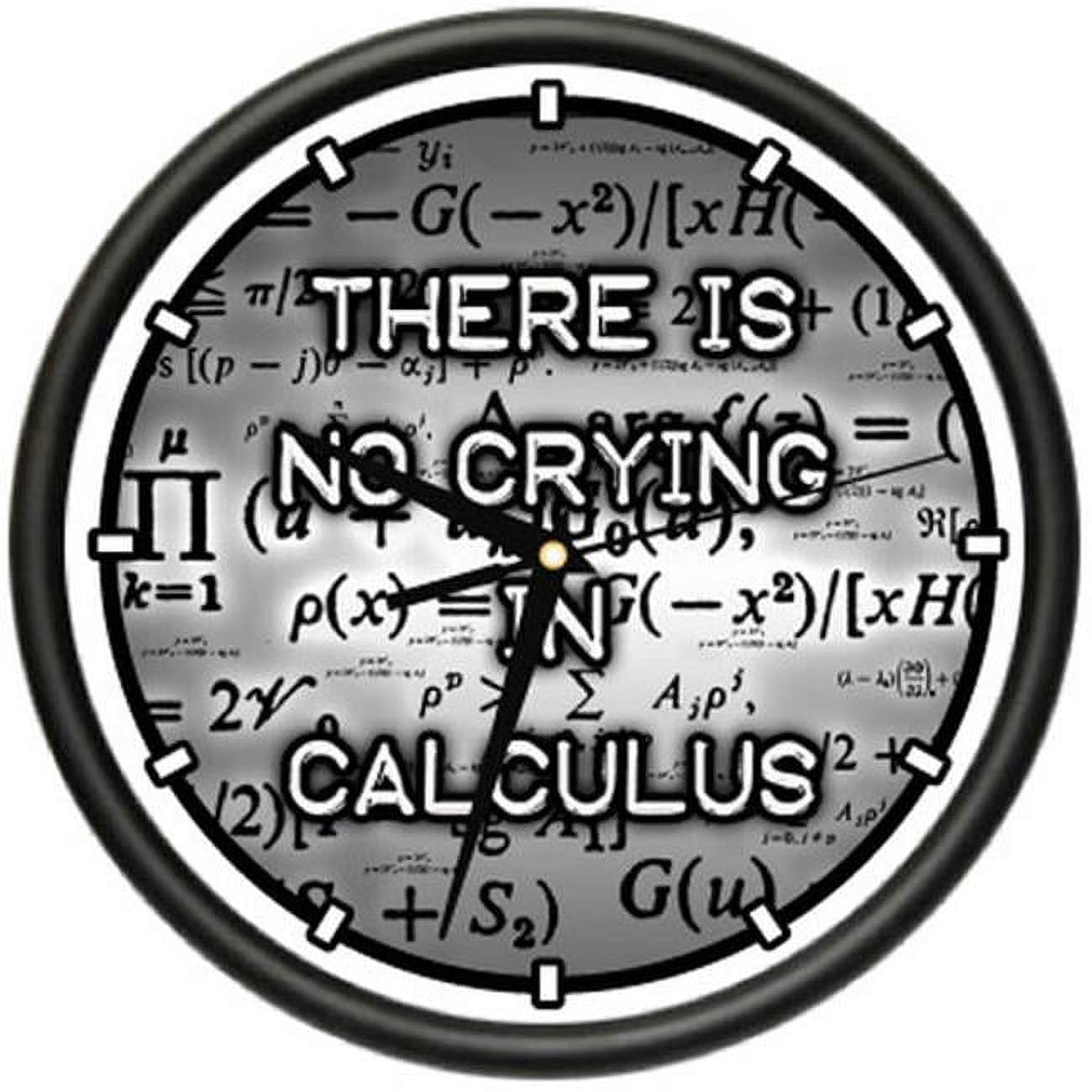 SignMission CL-CALCULUS Calculus Wall Clock - Math Mathematics Teacher ...