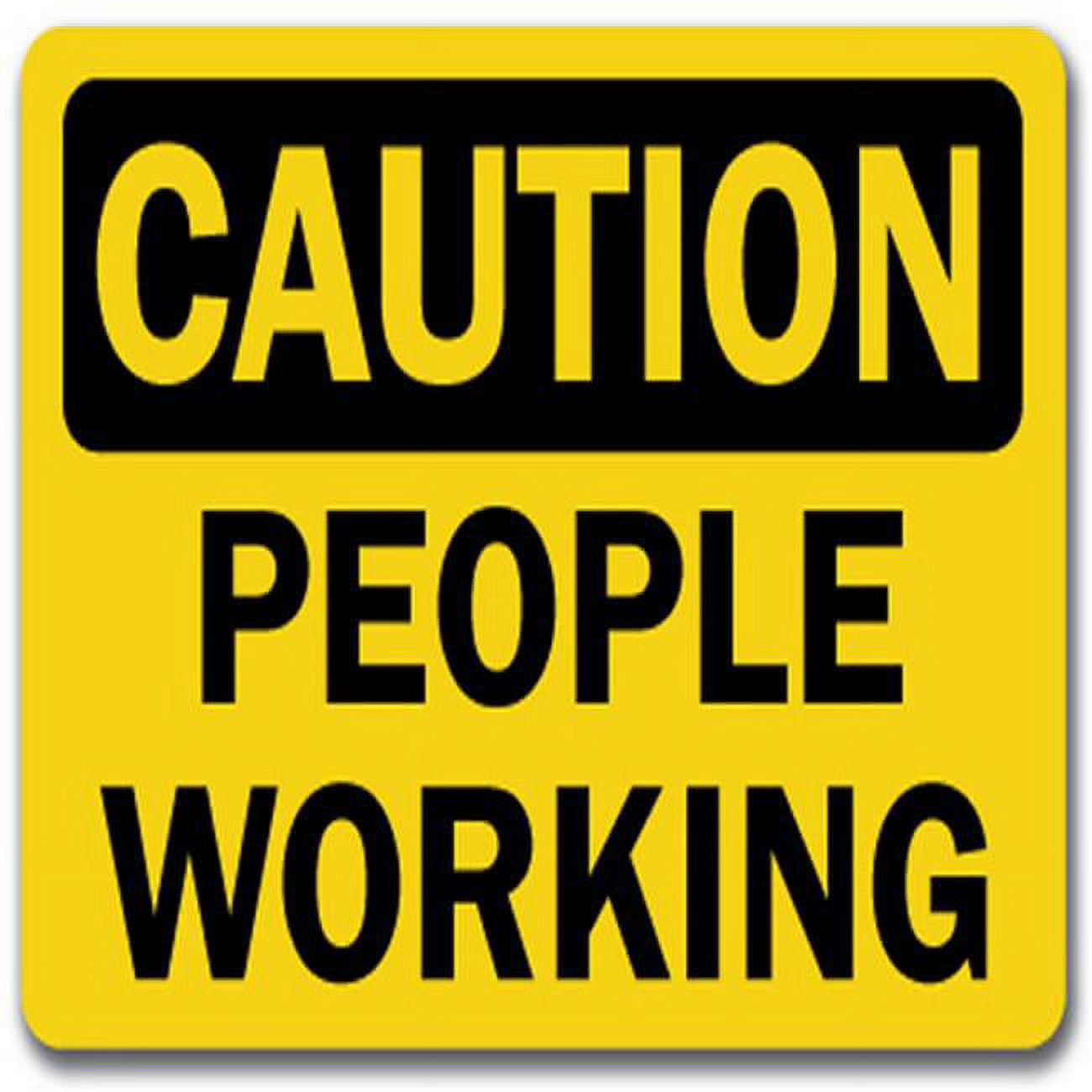 SignMission CS-Wet Floor 10 x 14 in. OSHA Safety Caution Sign - Wet ...