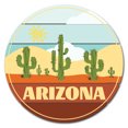 SignMission Circular Rigid Plastic Sign 12" Tall - Arizona | Plastic ...