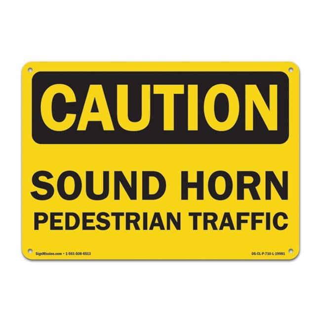 SignMission Circular Rigid Plastic Sign 12" Tall - Crappy Neighbor ...