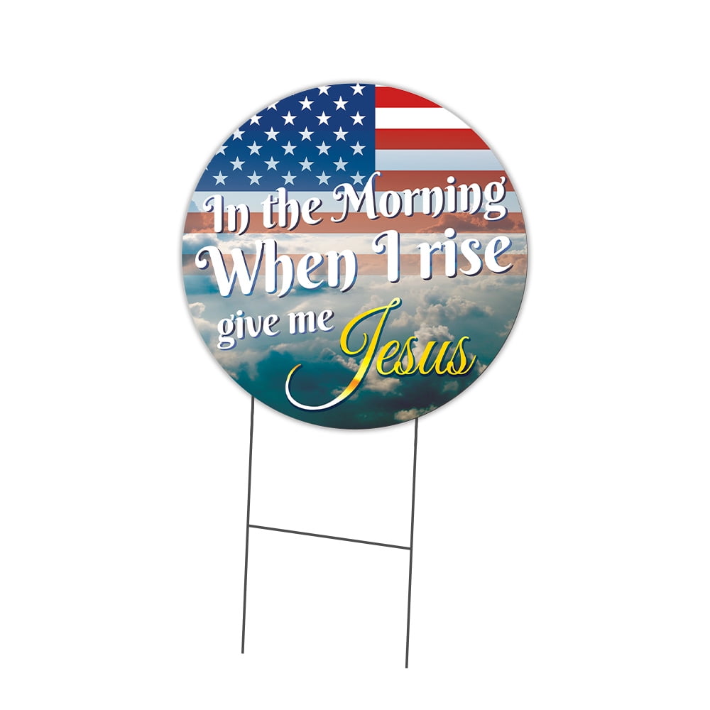 SignMission Corrugated Plastic Sign With Double Sided Image 24 ...