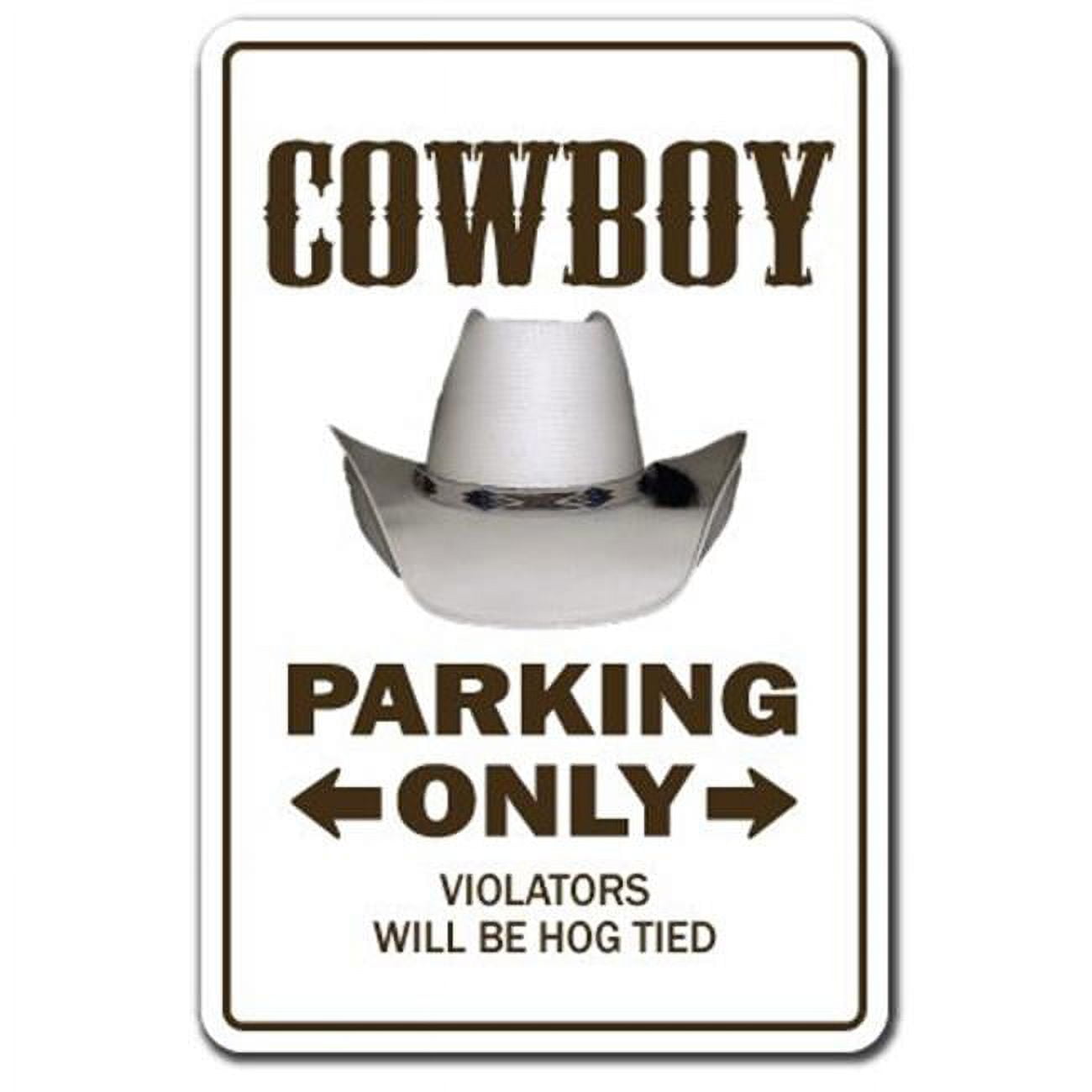 SignMission Cowboy Novelty Aluminum Sign - Walmart.com