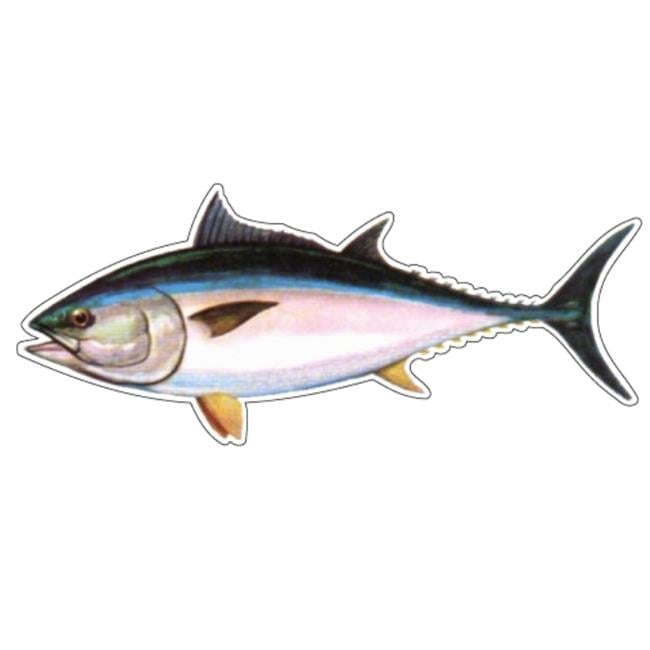SignMission D-Tuna Tuna -Fish Decal- Window Sticker Truck Fishing Deep ...
