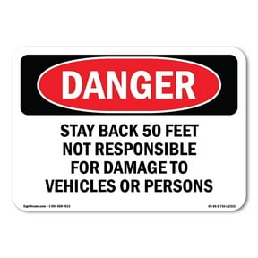 Will Be Back Sign