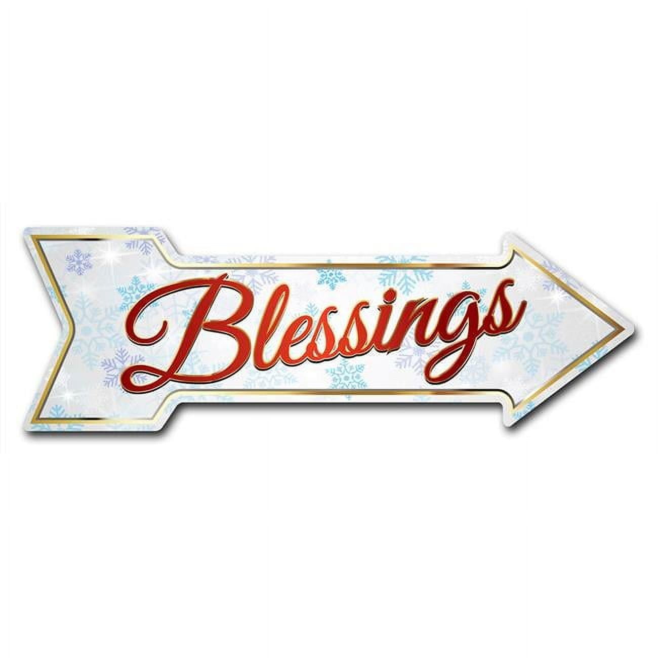 SignMission Decal Art Blessings Decal Indoor/ Outdoor Decor 24 ...