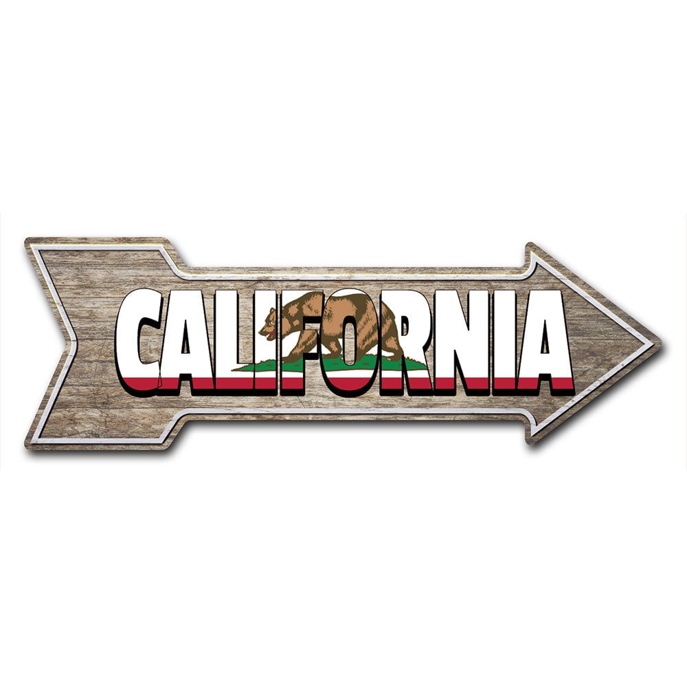 SignMission 10 x 30 in. Indoor & Outdoor Decor Direction Sticker Vinyl ...