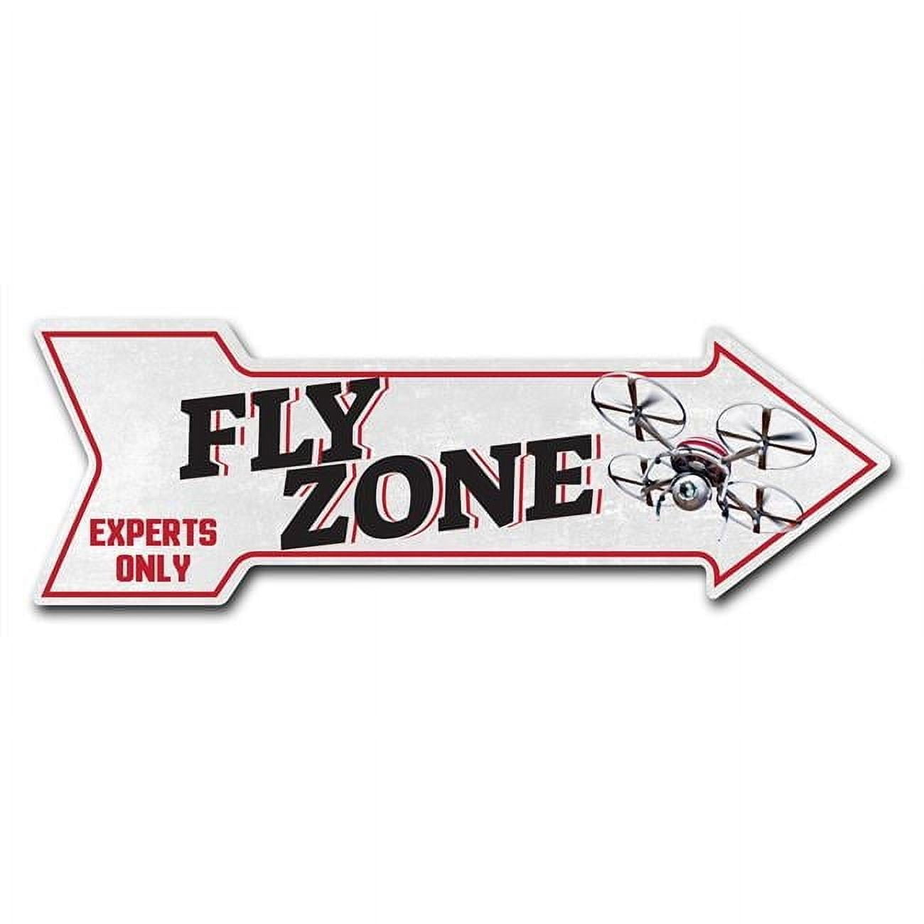 SignMission Decal Art Fly Zone Decal Indoor/ Outdoor Decor 24 ...
