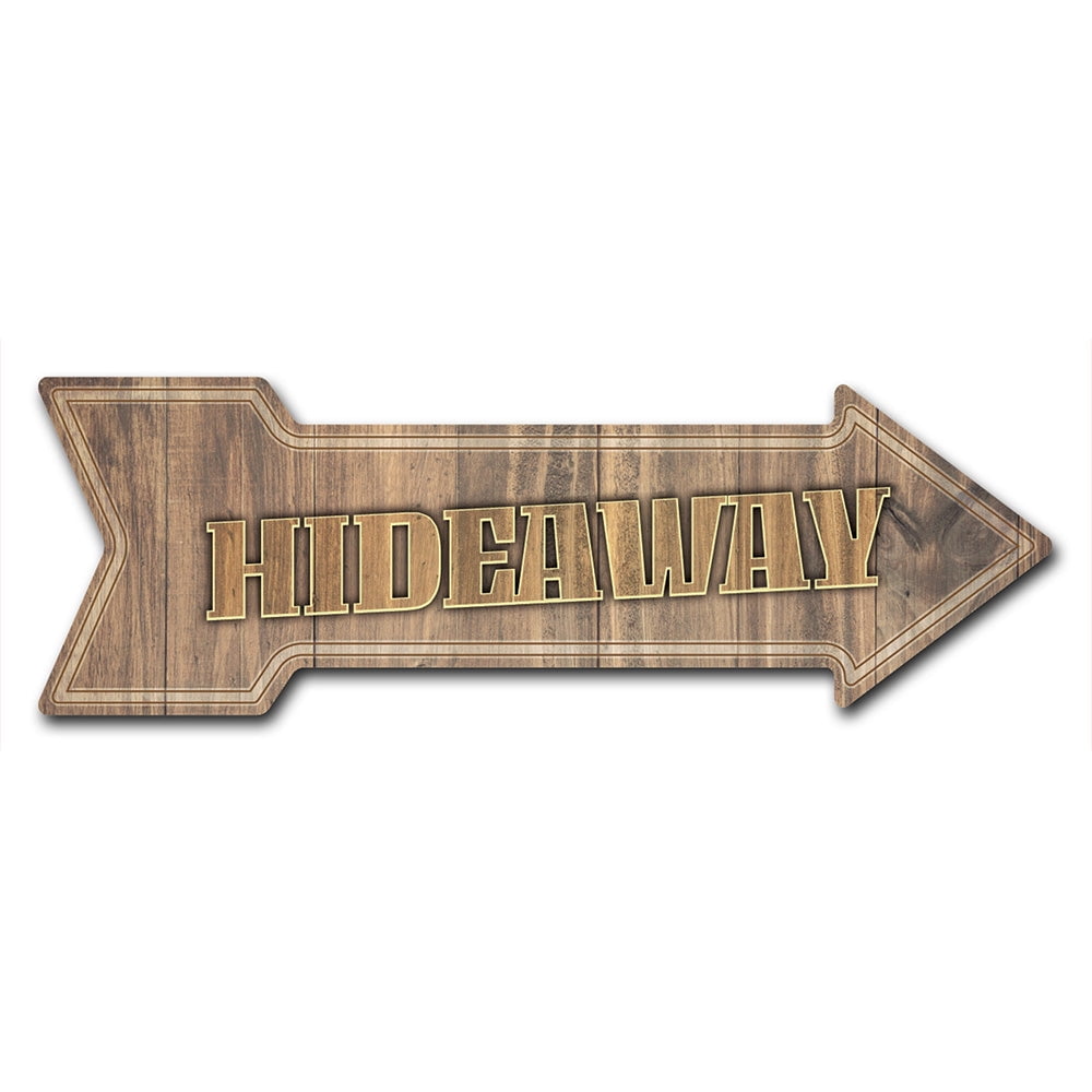 SignMission Decal Art Hideaway Decal Indoor/ Outdoor Decor 24 ...
