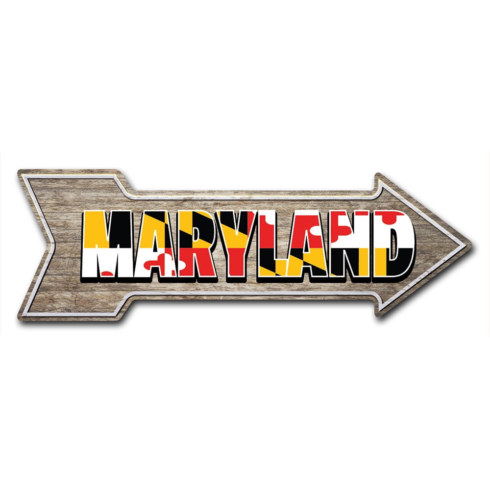 SignMission Decal Art Maryland Decal Indoor/ Outdoor Decor 24 ...