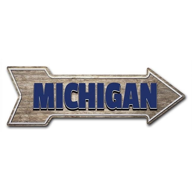 SignMission Decal Art Michigan Decal Indoor/ Outdoor Decor 24 ...